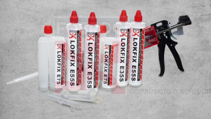 Chemical anchors and fasteners from Fosroc