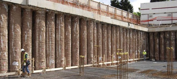 Retaining wall design and its types used on construction