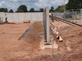 Retaining wall design and its types used on construction