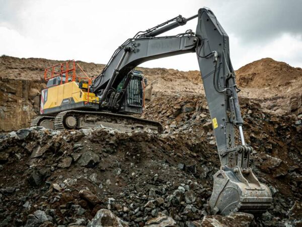 Long Reach Excavator models used in construction