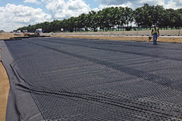 The Application of Geosynthetics in Civil Engineering