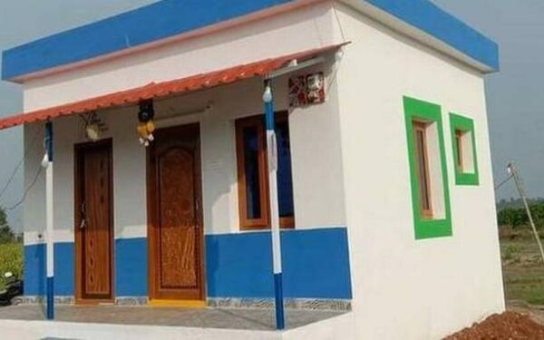 First Model House Completed Within 20 Days In Sattenapalli