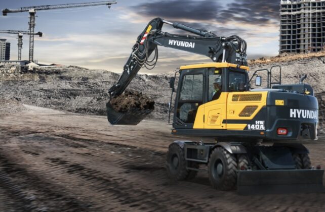 Hyundai CE launches new A-series wheeled excavators