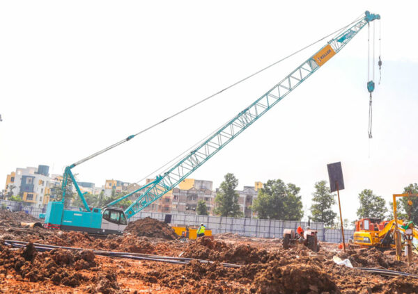 Different types of crawler crane models