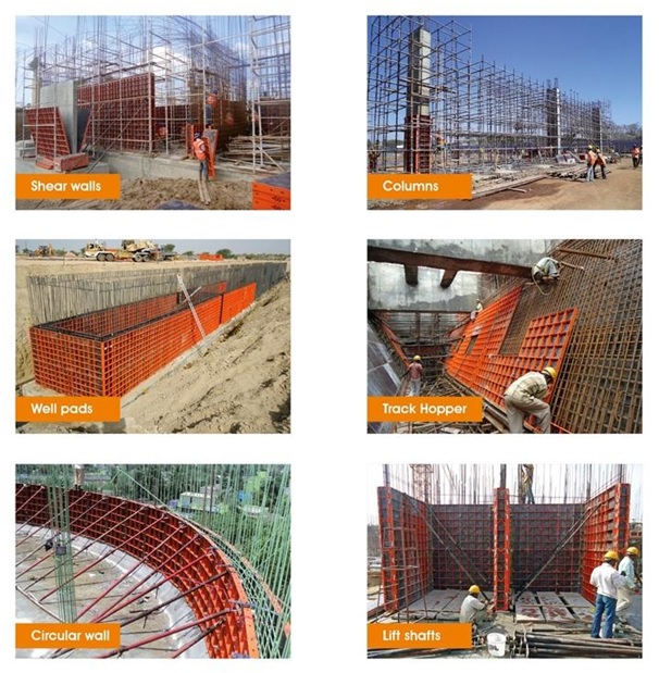 Modular Universal Formwork for hand-set applications