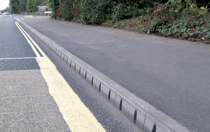 Different types of gradients used on roads