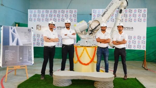Simpliforge launches First Robotic construction 3D printer in Siddipet