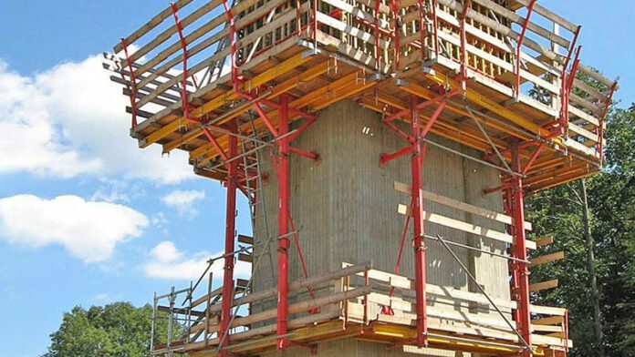 Different types of slip formwork