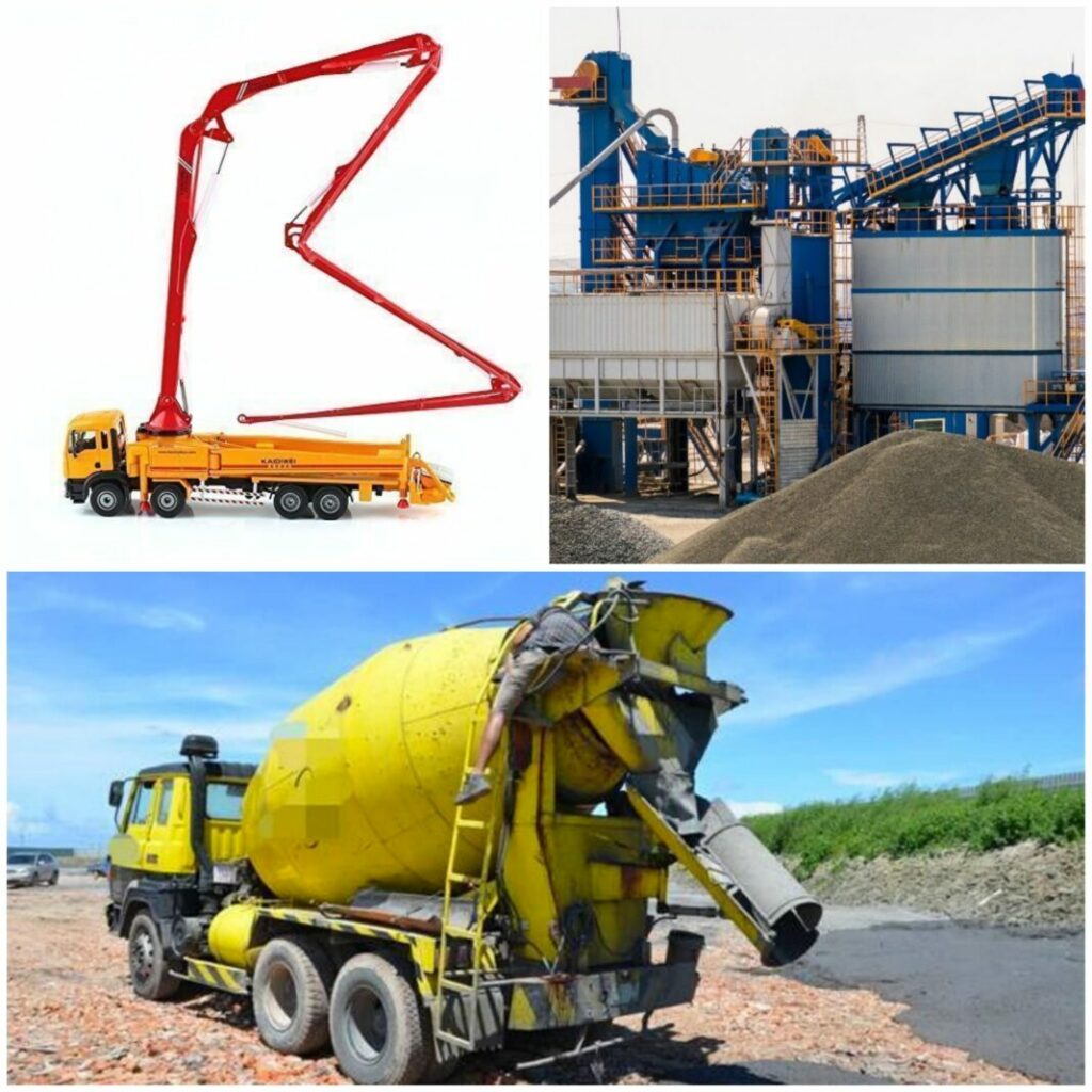 Types Of Concrete Equipment For Different Project Applications
