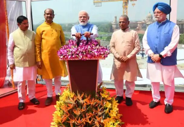 PM Narendra Modi unveils national emblem on new Parliament building