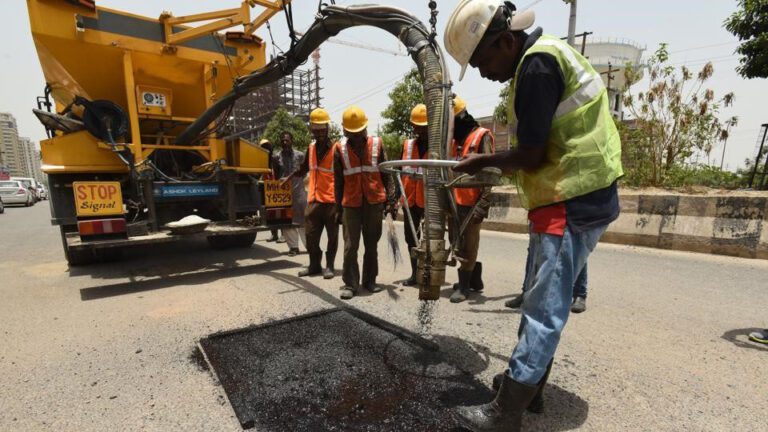 Types of Pothole repairing machines