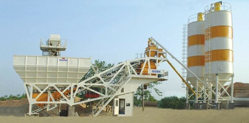 Different types of concrete batching plant models