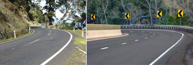 Superelevation in highway construction