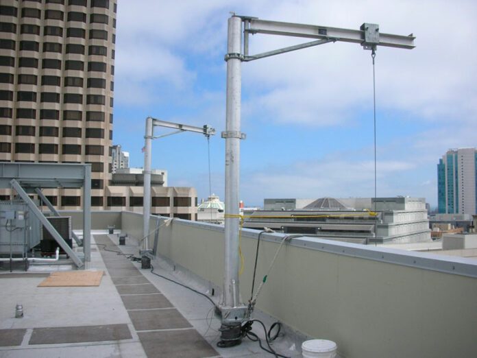 Window washing fall protection systems