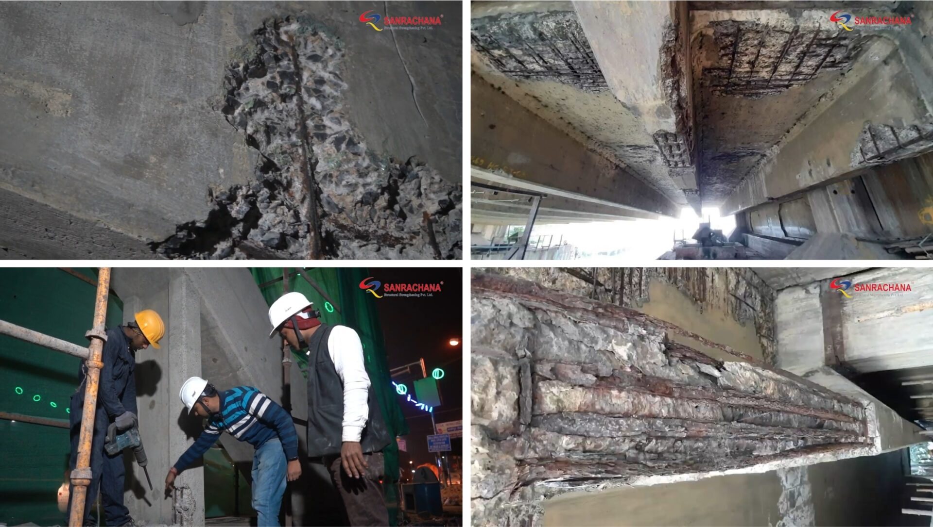 Structural Retrofitting of Chitpore bridge by Sanrachana