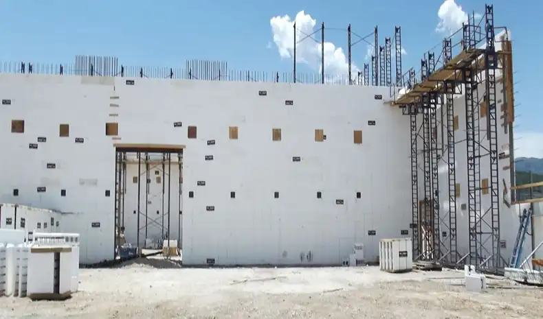 Insulated Concrete Forms Icf Walls ICF (Insulated Concrete Form) Home