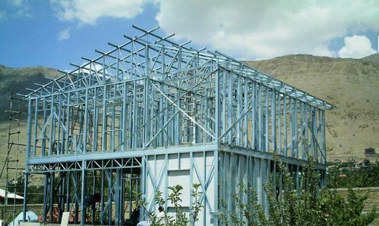 Why use LGSF for constructing buildings in hilly areas?