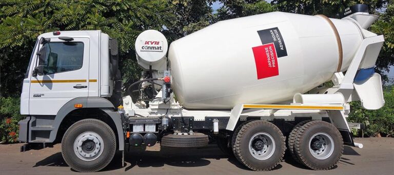 Efficient Concrete Handling with Concrete Transit Mixers