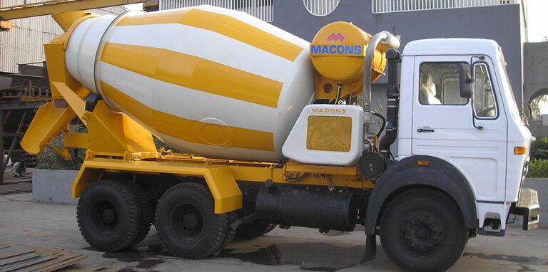 Efficient Concrete Handling with Concrete Transit Mixers