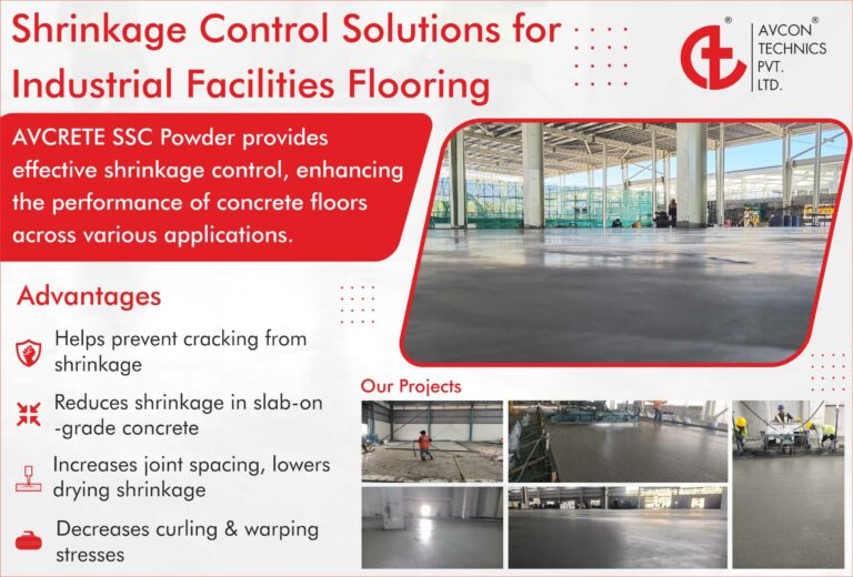 Addressing Shrinkage Control in Concrete Floors with the Right Product