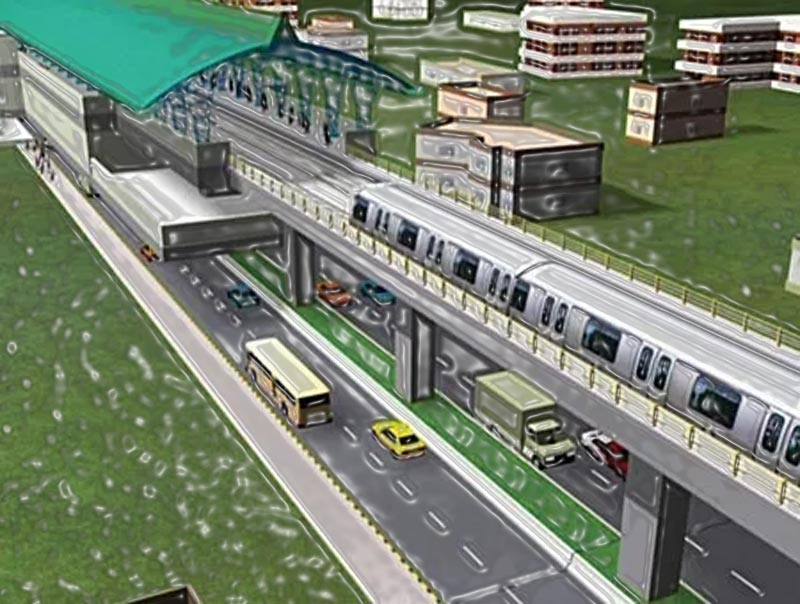 Green Metro Design and Equipments for Urban Transport