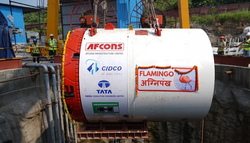 Afcons’ TBM achieves 777mtrs. tunnelling for Navi Mumbai water project