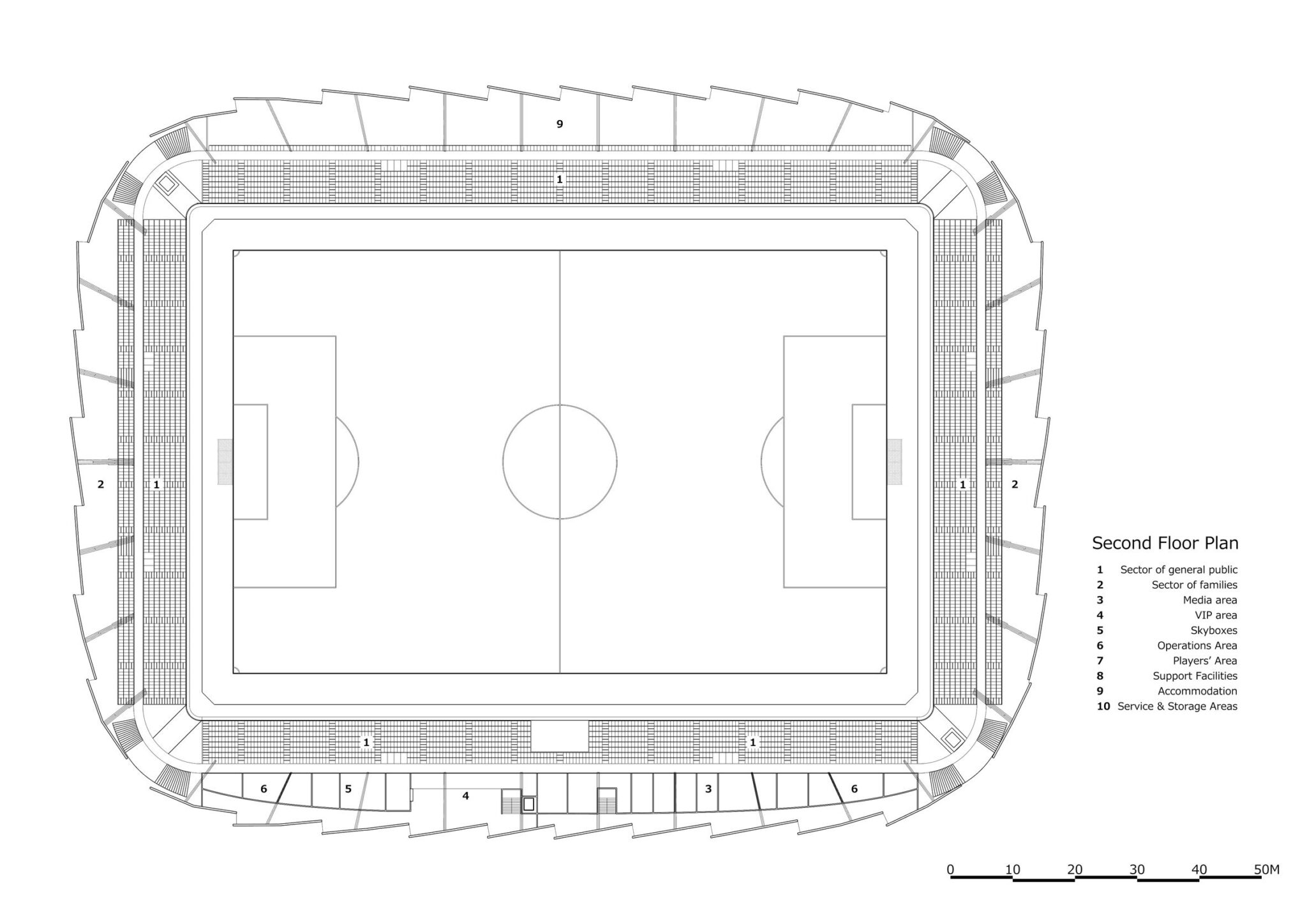 Japan’s First Circular Timber Soccer Stadium Planned
