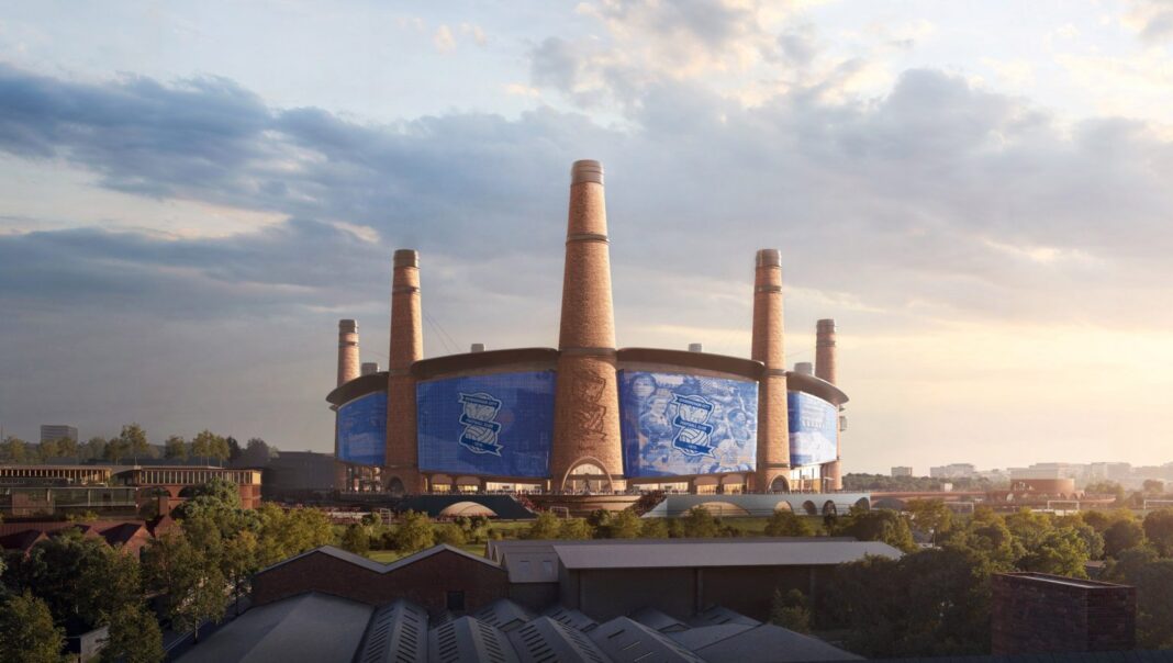 Brick Chimneys Shape New BCFC Stadium