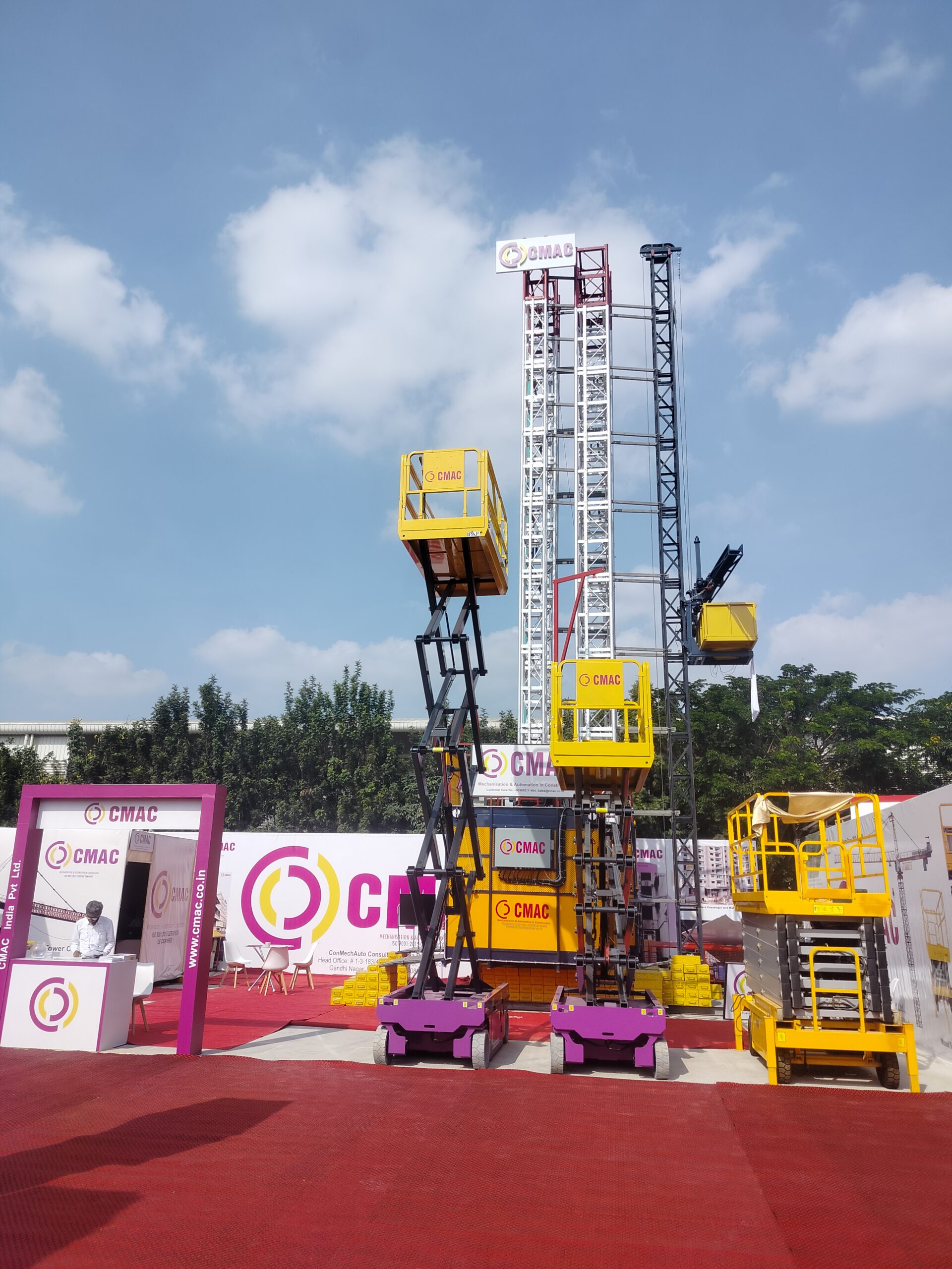 CMAC Showcases Hoists & Lifts