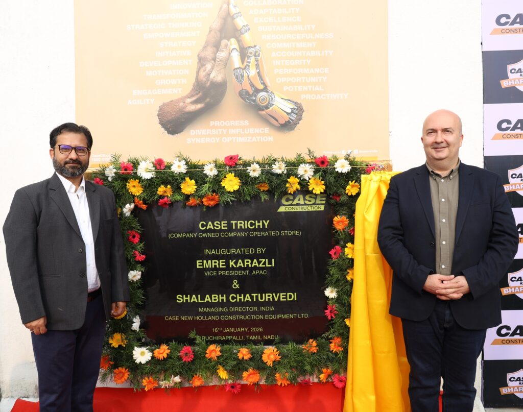 CASE opens first company-owned store in South India