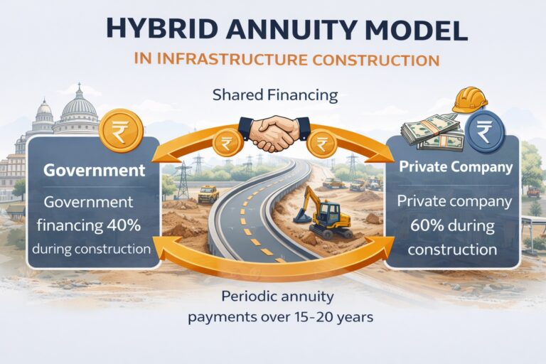 EPC vs HAM vs BOT: Infrastructure Development Models Explained