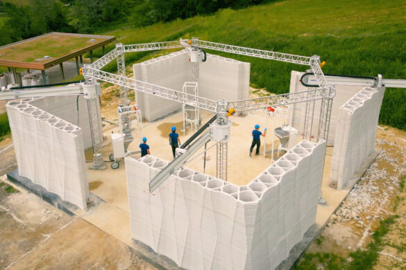 LIFTbuild's technology for top-down construction of buildings
